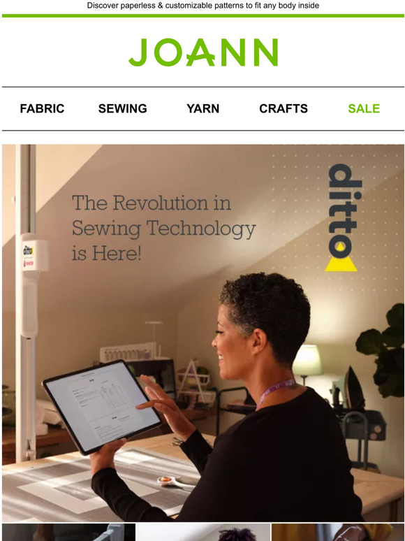 Jo-Ann Fabric and Craft Store: Meet Ditto, the revolution in sewing ...