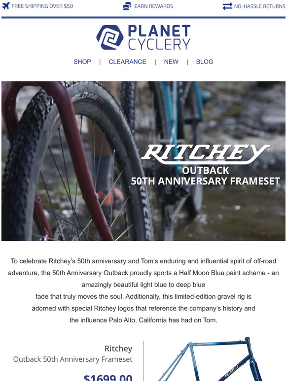 Planet Cyclery: Introducing the Ritchey Outback 50th Anniversary ...