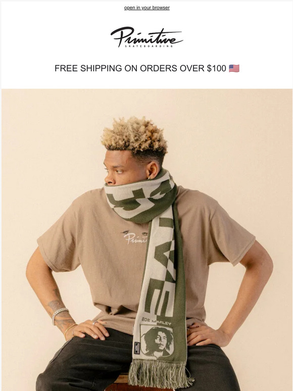 Primitive Skateboarding: [ICYMI] Bob Marley + Love Capsule | Milled