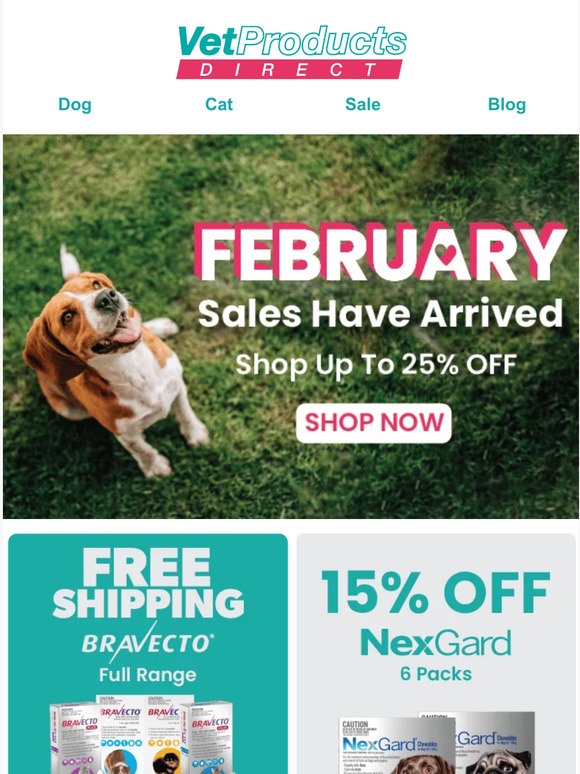 Vet Products Direct: Limited Time - Huge Bravecto And NexGard Sale!🐾🐾 ...