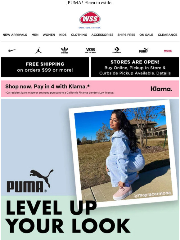 WSS: PUMA! Level Up Your Look | Milled