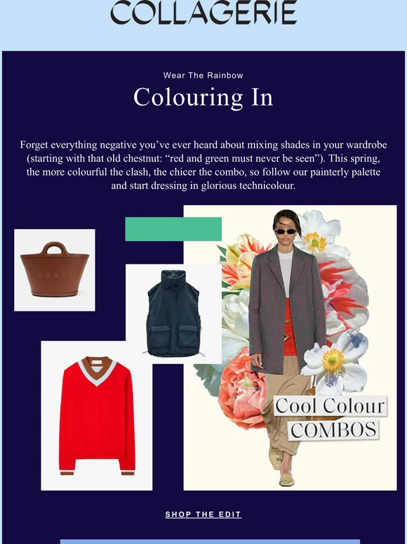 Collagerie: How to wear colour now | Milled