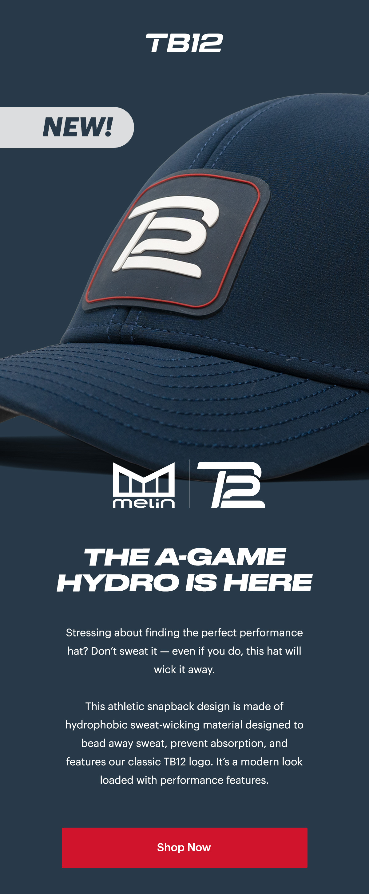 TB12: NEW! 🔥 TB12 x Melin Hats 🧢 | Milled