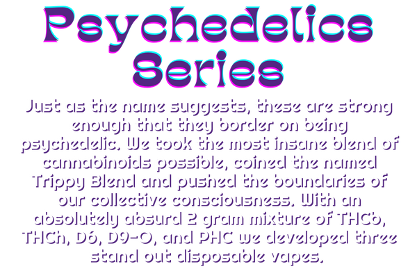 Indacloud: 🚨New: Psychedelic Series Disposable Vapes | Milled