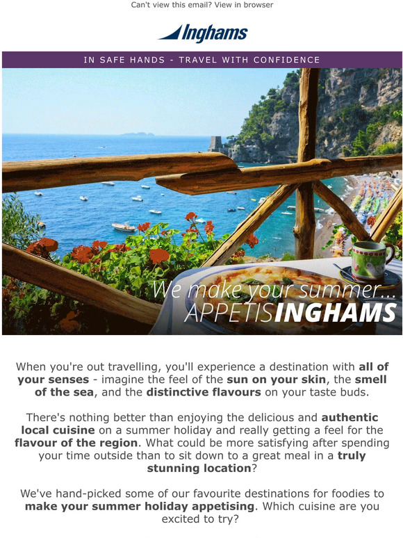 Inghams: Make your summer holiday appetising ☀️🍲🤤 | Milled