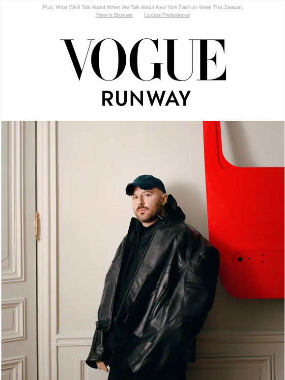 Vogue: Demna on the Record: The Balenciaga Designer on the Brand’s ...