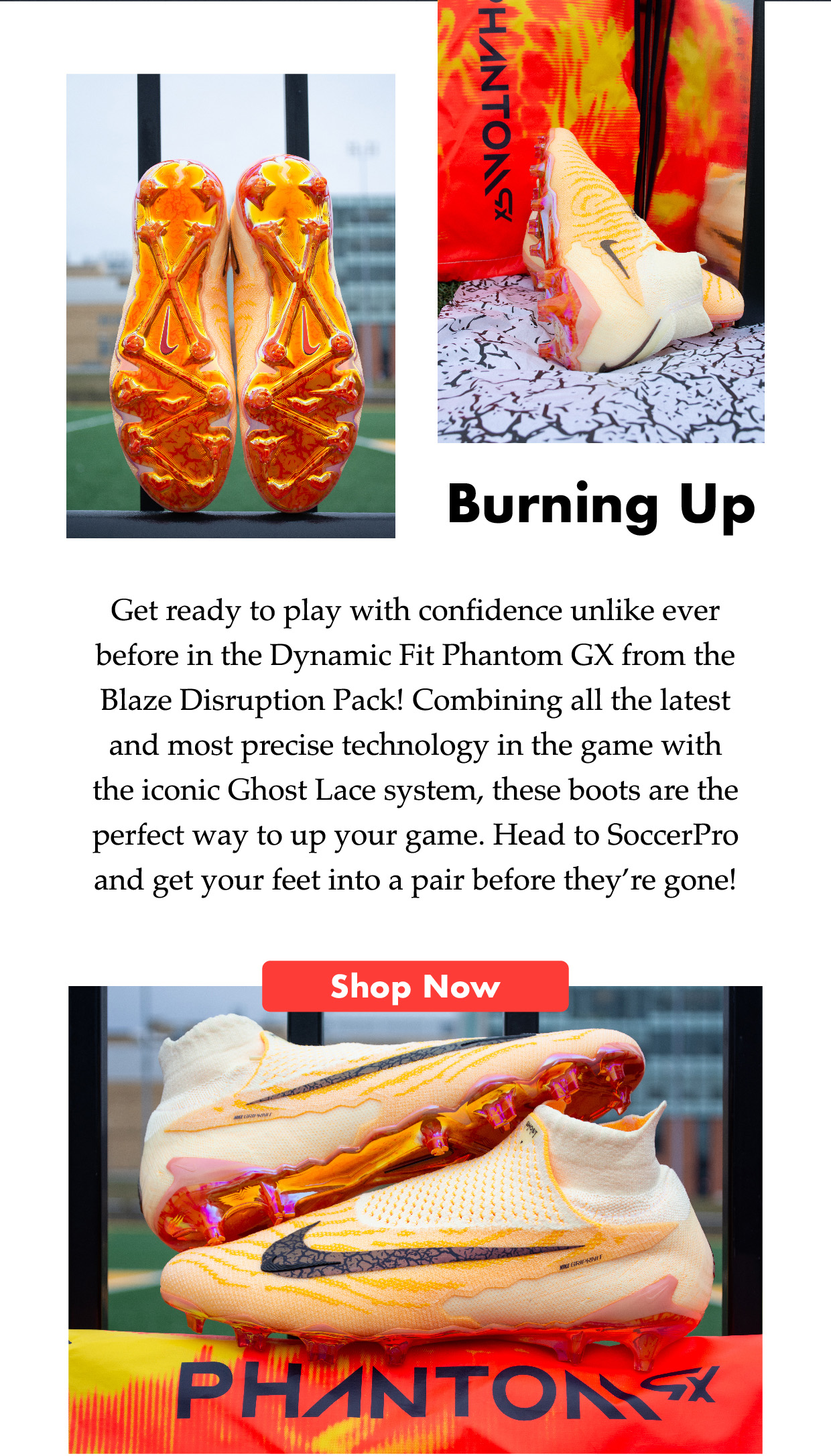 SoccerPro: New Arrival: Nike Phantom GX Blaze Pack - Shop Now! | Milled