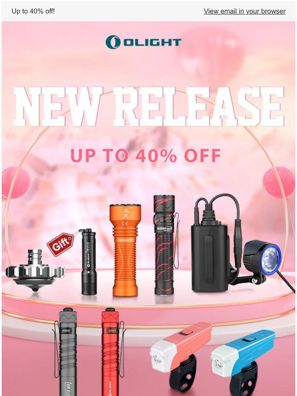 Olight: New Release | New Lights and New Colours | Milled