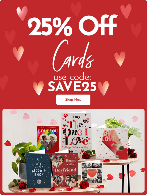 Funky Pigeon: 25% off cards and gifts they'll L-O-V-E! 💖 | Milled