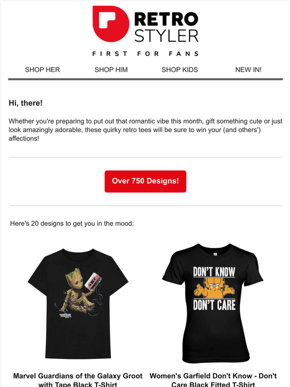 RetroStyler: Our Top 20 Cutest T-Shirts 👕😍 | Milled