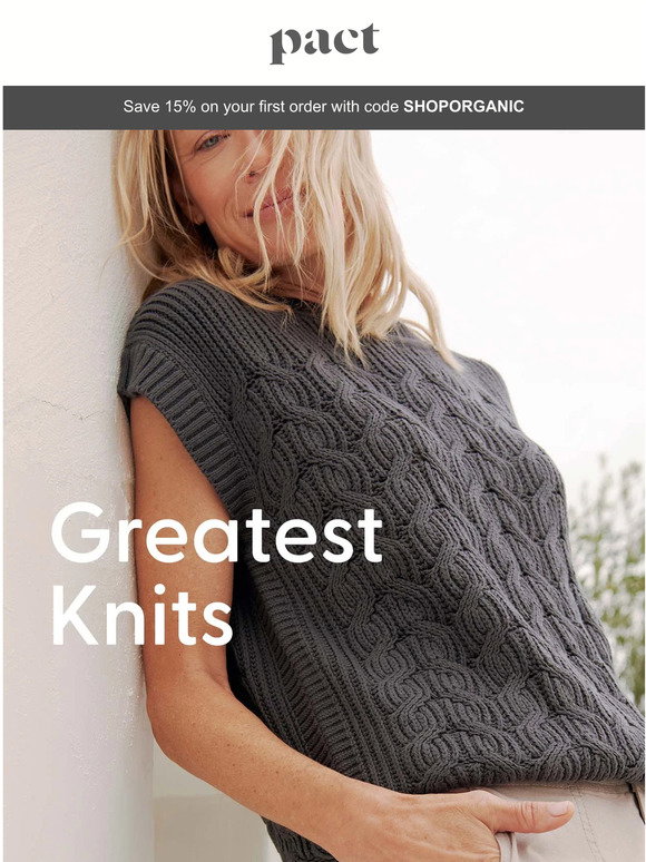 PACT Apparel: New sweaters already selling out. | Milled