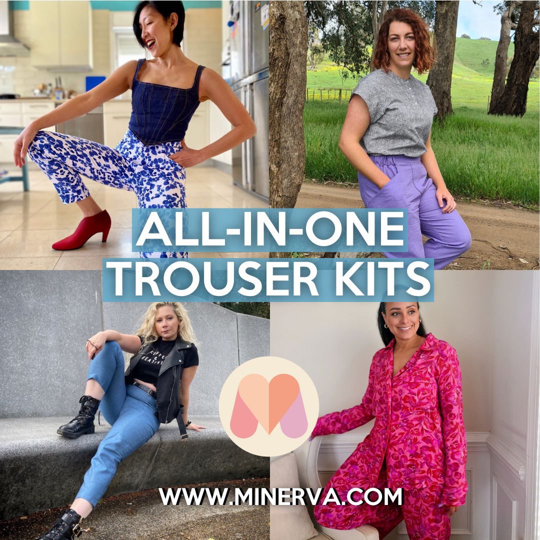 Minerva: Our favourite trouser sewing kits | Milled