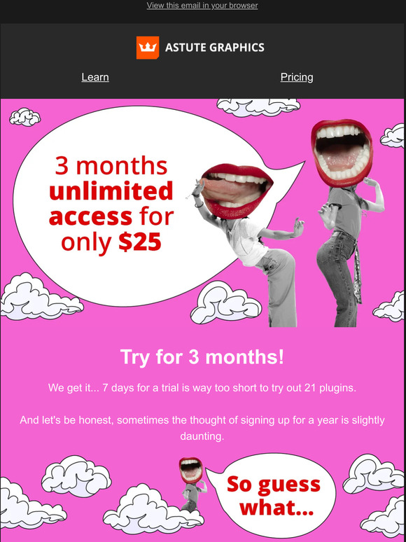 Astute Graphics: 3 Months Unlimited Access 💌 | Milled