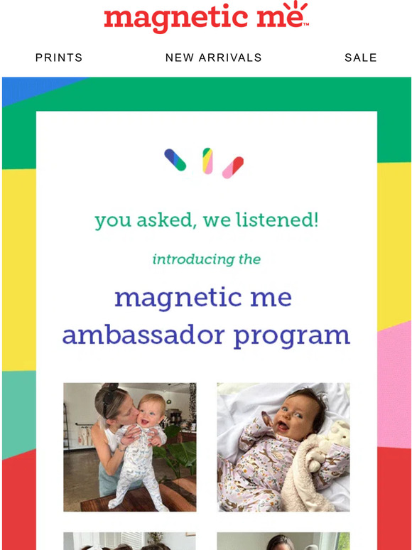 Magnetic Me: introducing our ambassador program! 🤳🏼 | Milled