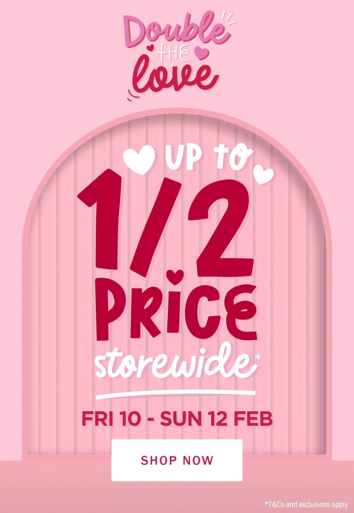 Briscoes: Loveable deals with up to 1/2 price off storewide! 💖 | Milled