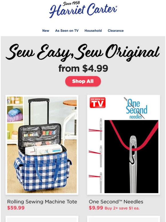 Harriet Carter: Sew Easy, Sew Original from $4.99 | Milled