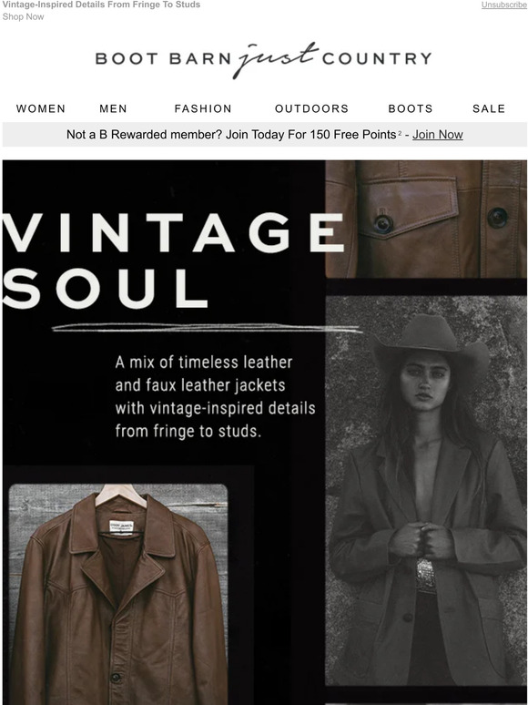 Boot Barn: Timeless Leather & Faux Leather Jackets | Milled