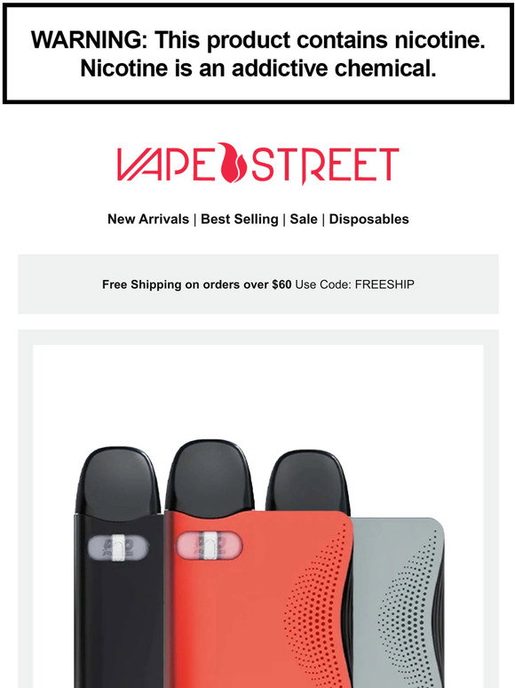 Vape Street: 🚨New Uwell Caliburn AK3 Pod System! | Milled