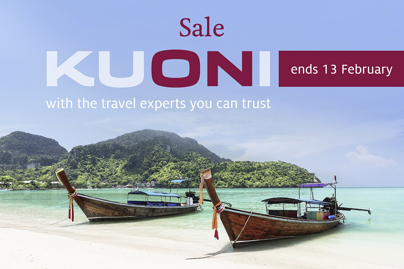 Kuoni: , there’s 3 days left to save in the Kuoni Sale | Milled