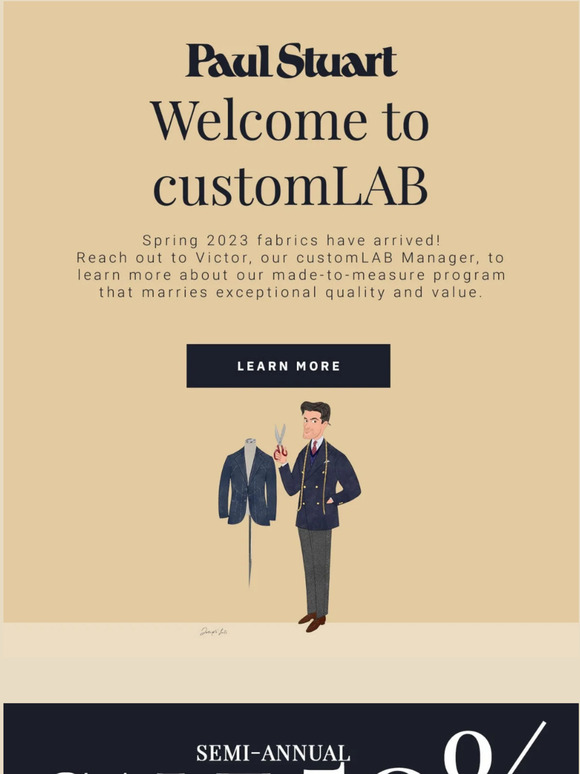 Paul Stuart: Meet Victor, Our CustomLAB Expert | Milled