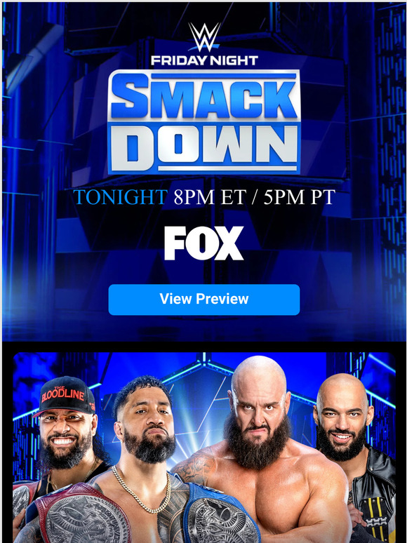 Wwe Shop Smackdown Preview Braun Strowman And Ricochet To Challenge The