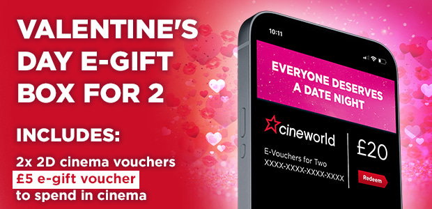 Cineworld: Treat your co-star this Valentine’s Day with a Cineworld E ...