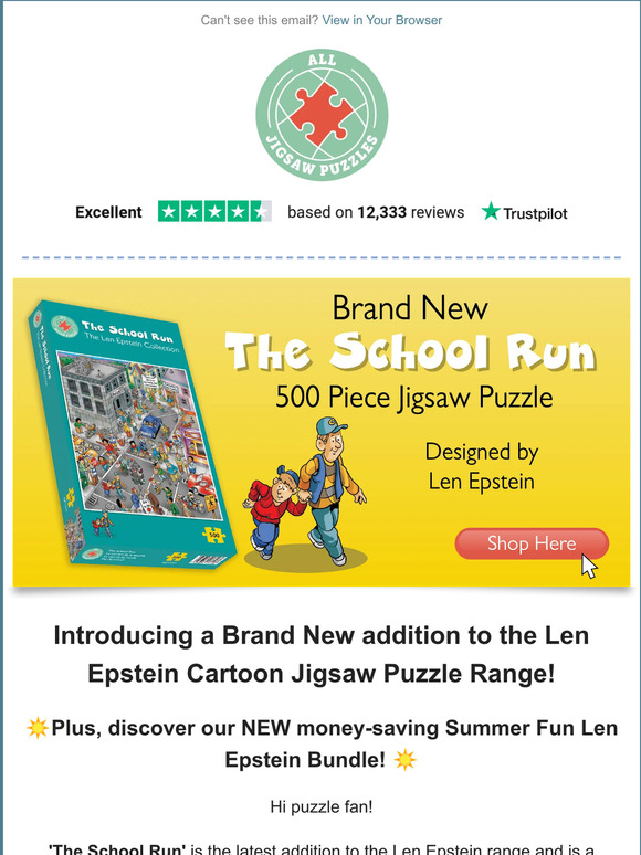 All Jigsaw Puzzles: New! Comical Cartoon Jigsaw Puzzle by Len Epstein ...