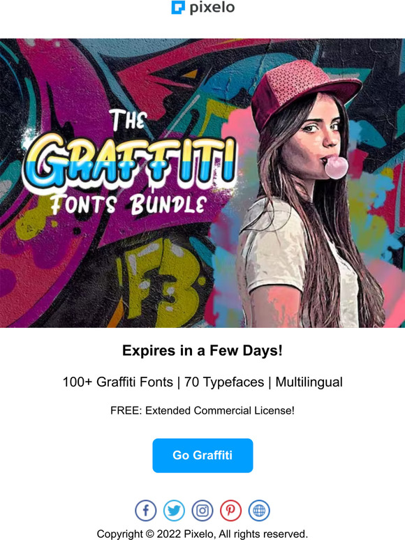 Pixelo: 100+ Graffiti Fonts |🔥Join the Revolution | Milled