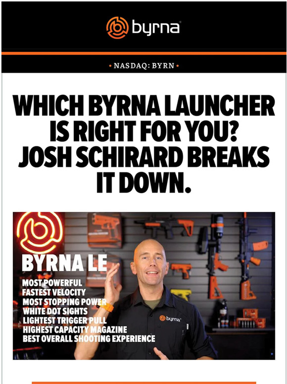 Byrna: Which Byrna Launcher is Right for You? | Milled