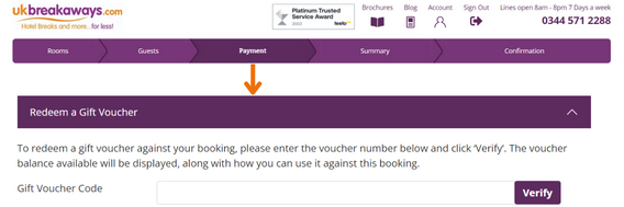 UK Breakaways: Redeem your ukbreakaways gift vouchers online! | Milled