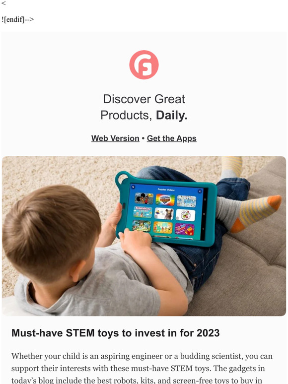 Gadget Flow: Must-have STEM toys to invest in for 2023 | Milled