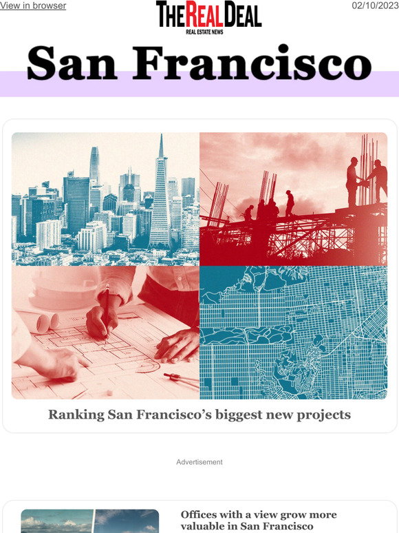 The Real Deal: SF's biggest new projects; Spear's R&D facility caps out ...