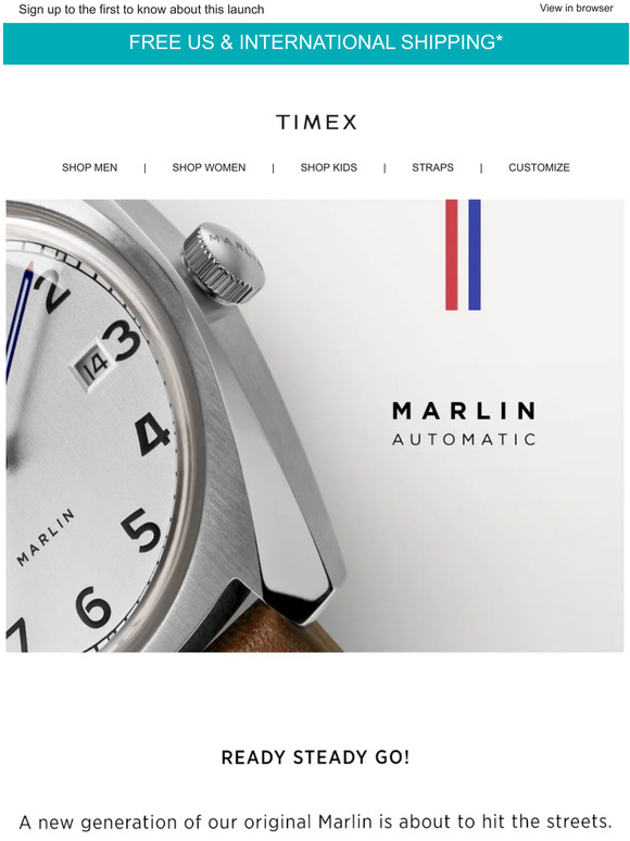 Timex: New Marlin Automatic Coming Soon | Milled