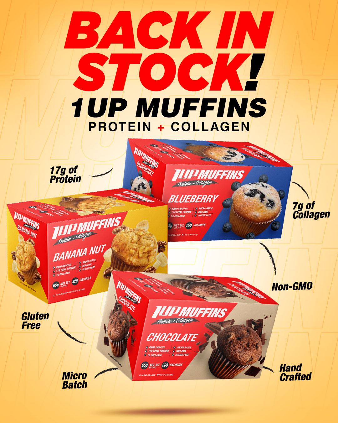1 UP Nutrition: 9 NEW Limited Edition Items - Flavors of the Month | Milled