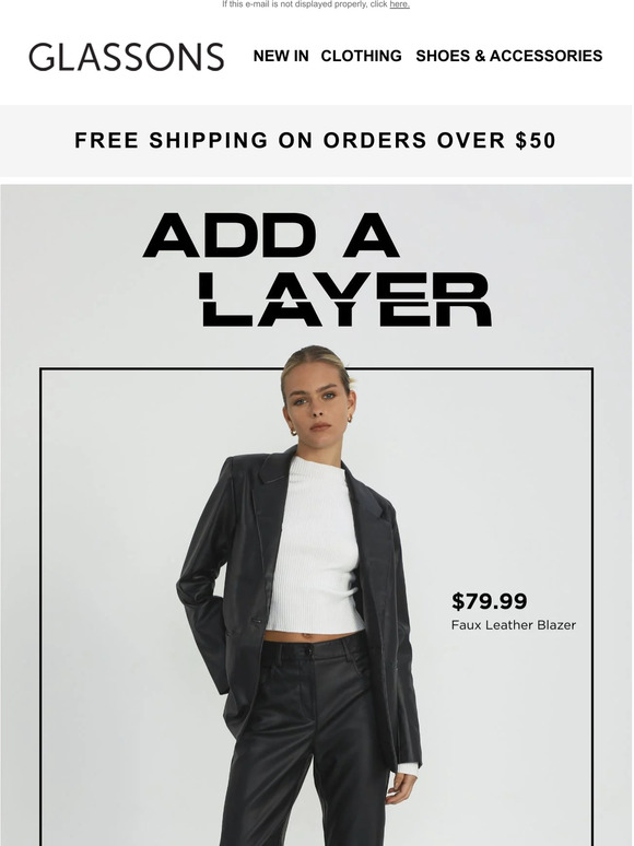 Glassons: Coat Check | Milled