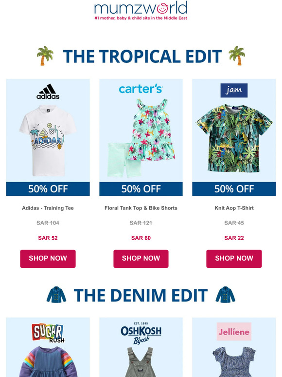 Mumzworld: Perfect style for your li'l ones! | Milled