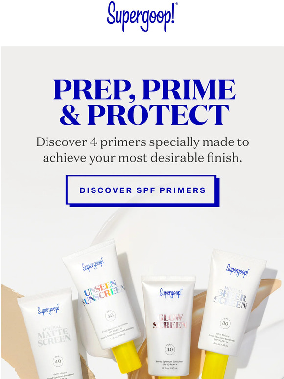Supergoop: Find your new fave primer here | Milled