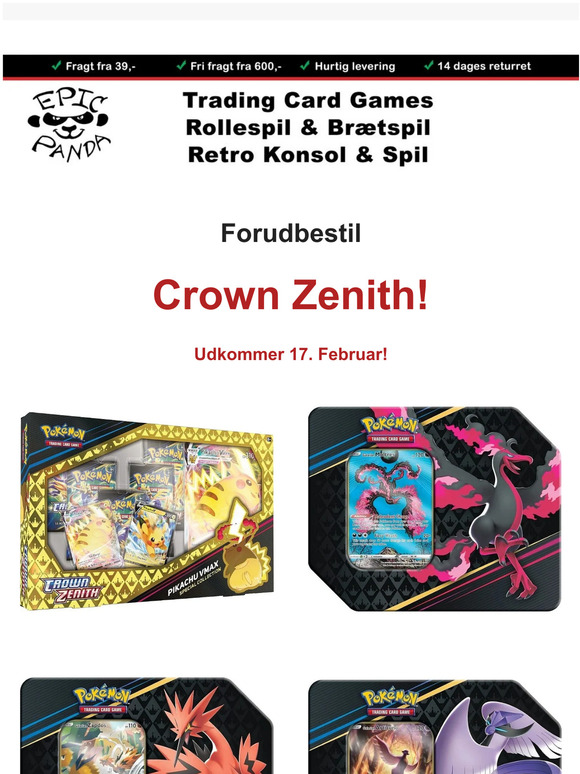 epicpanda.dk: Forudbestil de nye Crown Zenith!! Produkter - Epic Panda ...