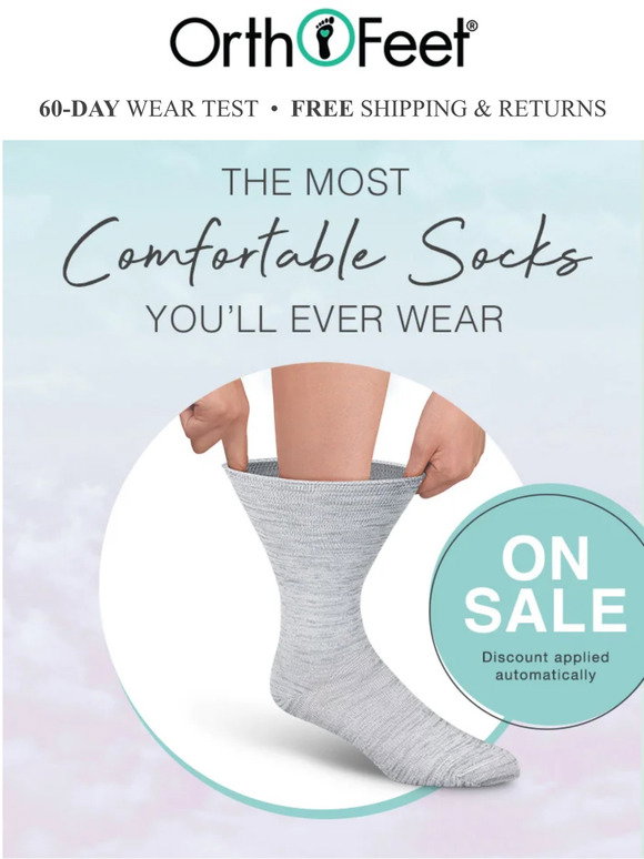 OrthoFeet: The most comfortable socks you'll ever wear | Milled