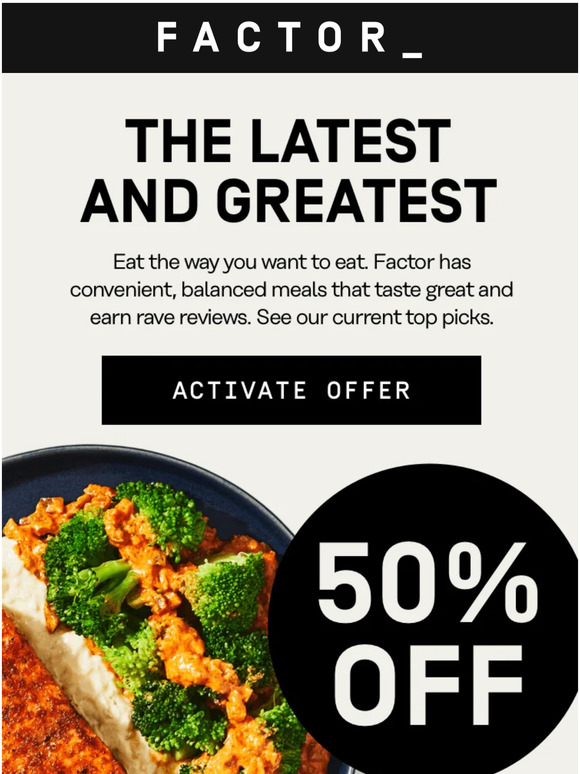 Factor 75: Take a look at our top dishes 😋 | Milled