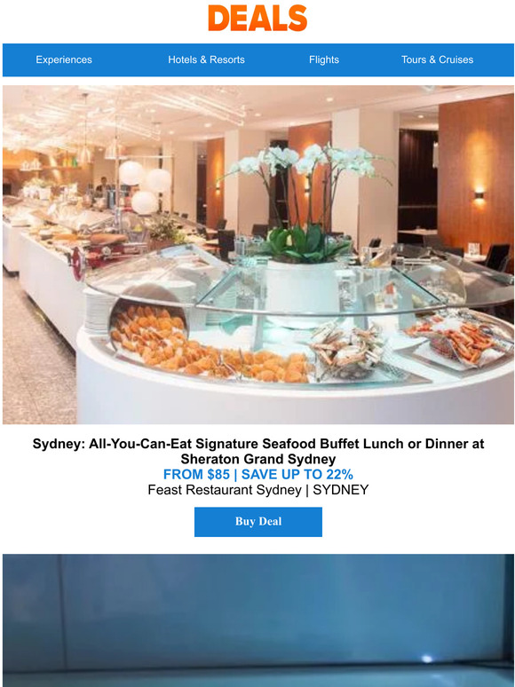 Deals: Sydney: Signature Seafood Buffet at Sheraton Grand Sydney from ...