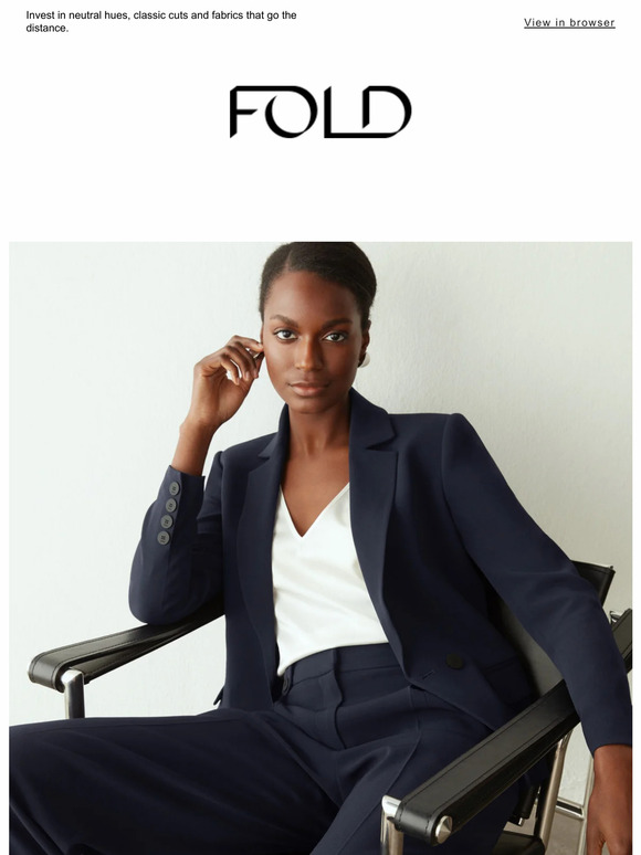 The Fold: How to Build the Perfect Capsule Wardrobe | Milled