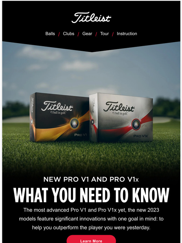 Titleist: What You Need to Know About the All-New Pro V1 and Pro V1x ...