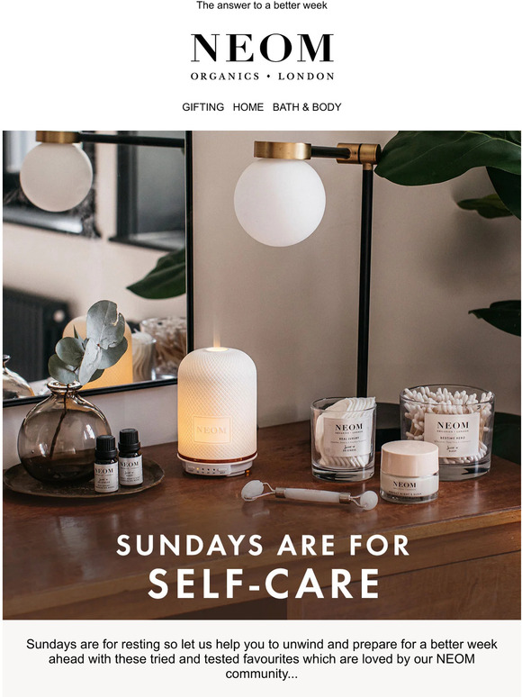 NEOM: Self-care Sundays | Milled