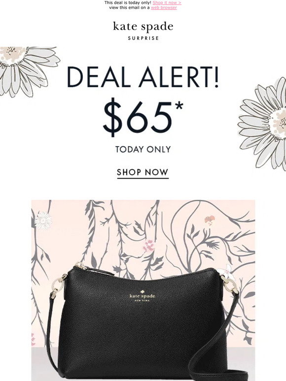 Kate Spade New York: This ($65) pebbled leather bag is yours for the ...