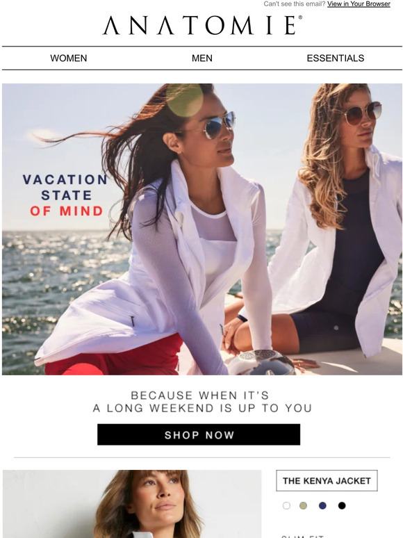 Anatomie: Long Weekend? Yes, Please! | Milled