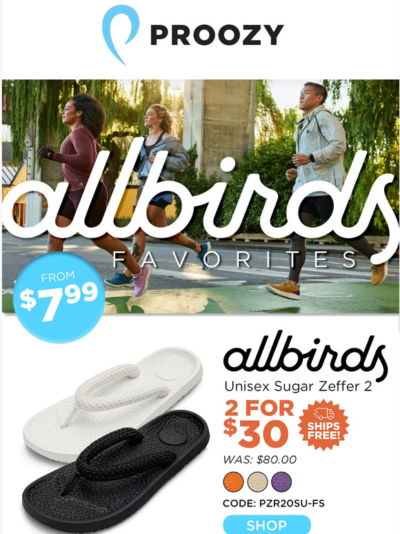 Proozy: Refresh Your Wardrobe with our allbirds Favorites! | Milled