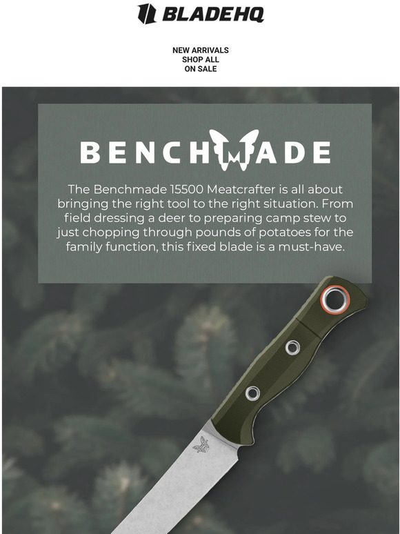 Blade HQ: Benchmade Meatcrafter - The Perfect Hunting Knife! | Milled