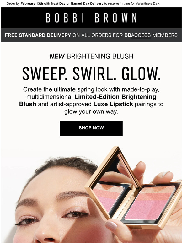 Bobbi Brown: Jump on the hyper glow trend | Brightening Blush ...