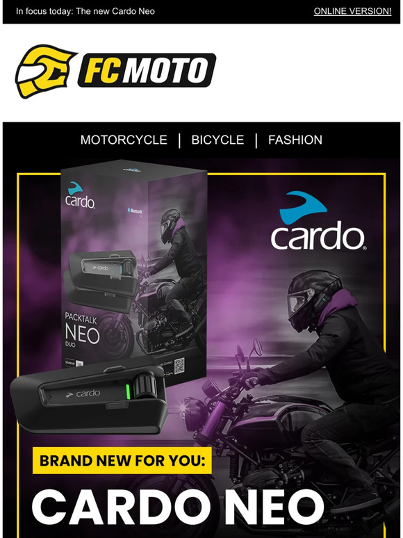 FC-Moto: 📡 Cardo Neo: what is behind the new intercom system? | Milled